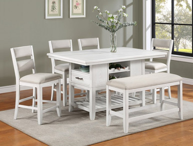 Wendy Counter Dining Room Set | D2717 by Crown Mark