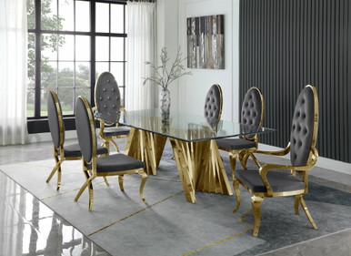 Otis 7pc. Dining Room Set - KM Home Furniture & Mattress Store