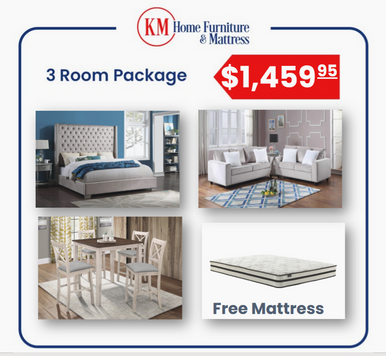 ANNE 3 ROOM PACKAGES RM-PK-ANNE by Kassa Mall