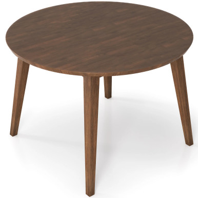 Fiona Dining Table (Walnut) Mid and Mod Kassa Mall