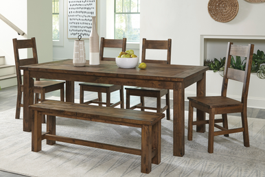 Dining Room Set Jerrick Collection Brown 1957 Homelegance