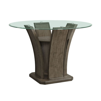 Dapper - Round Counter Height Dining Table - Kassa Mall Home Furniture ...