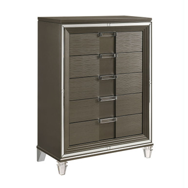 Twenty Nine - 5-Drawer Flip-Top Chest - Kassa Mall Home Furniture ...