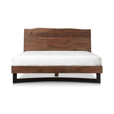 Bent - Queen Size Bed - Natural Stain - Kassa Mall Home Furniture ...
