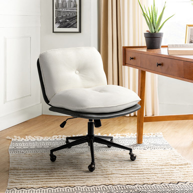 Kimberly Polyster Mid Century Modern Task Chair Kassa Mall