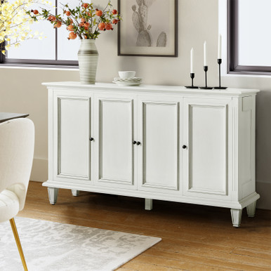 Morgan Traditional 58 in. W MDF Sideboard Kassa Mall