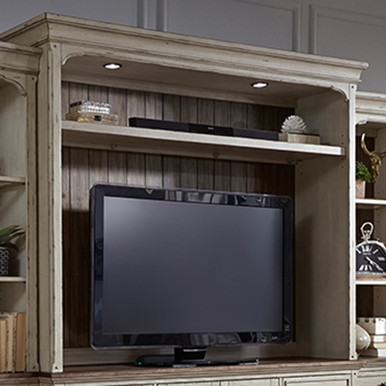 Morgan Creek - Entertainment Hutch - White - Kassa Mall Home Furniture ...