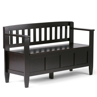 Brooklyn - Handcrafted Entryway Storage Bench - Kassa Mall Home ...