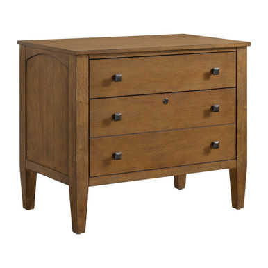 Portico - File Cabinet - Brown Oak - Kassa Mall Home Furniture ...
