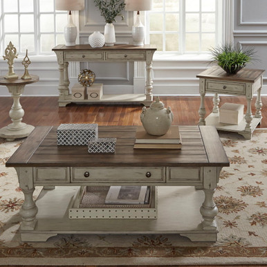 Morgan Creek - Table Set - Kassa Mall Home Furniture & Mattress Store