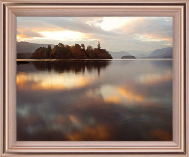 Misty Isle Sunrise - 28" x 34" Framed Wall Art - Kassa Mall Home ...