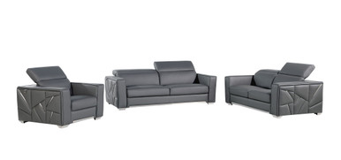 1120 - Leather Living Room Set - Kassa Mall Home Furniture & Mattress Store