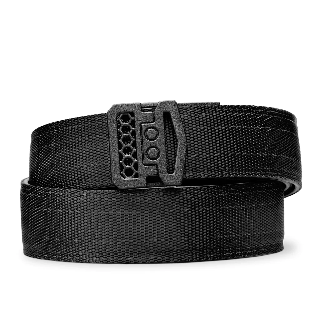 Black Tactical Gun Belt 1.5" X10 Buckle
