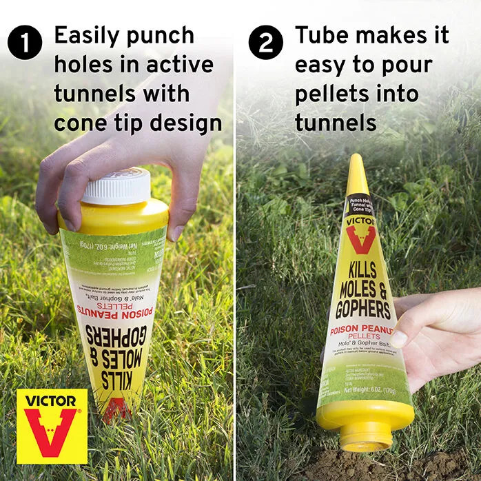 Victor Mole And Gopher Poison | Plant Addicts