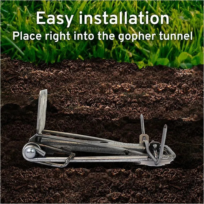 Easy Set Gopher Trap | Plant Addicts