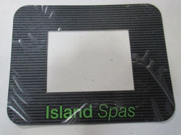 11-1902-08 Artesian Spas Island Spa Touch 1 Screen Control Panel Overlay y