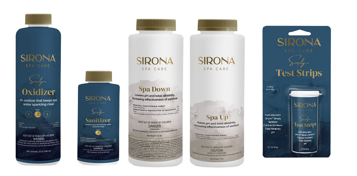 Sirona Simply Cold Plunge Kit- Oxidizer, Sanitizer, Sirona Spa Up ...
