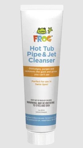 FROG® Hot Tub Pipe & Jet Cleanser for Hot Tubs 4oz Tube Multiple Uses ...