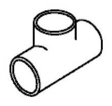 6540-006 Tee: 0.5" Slip - Spa And Pool Store