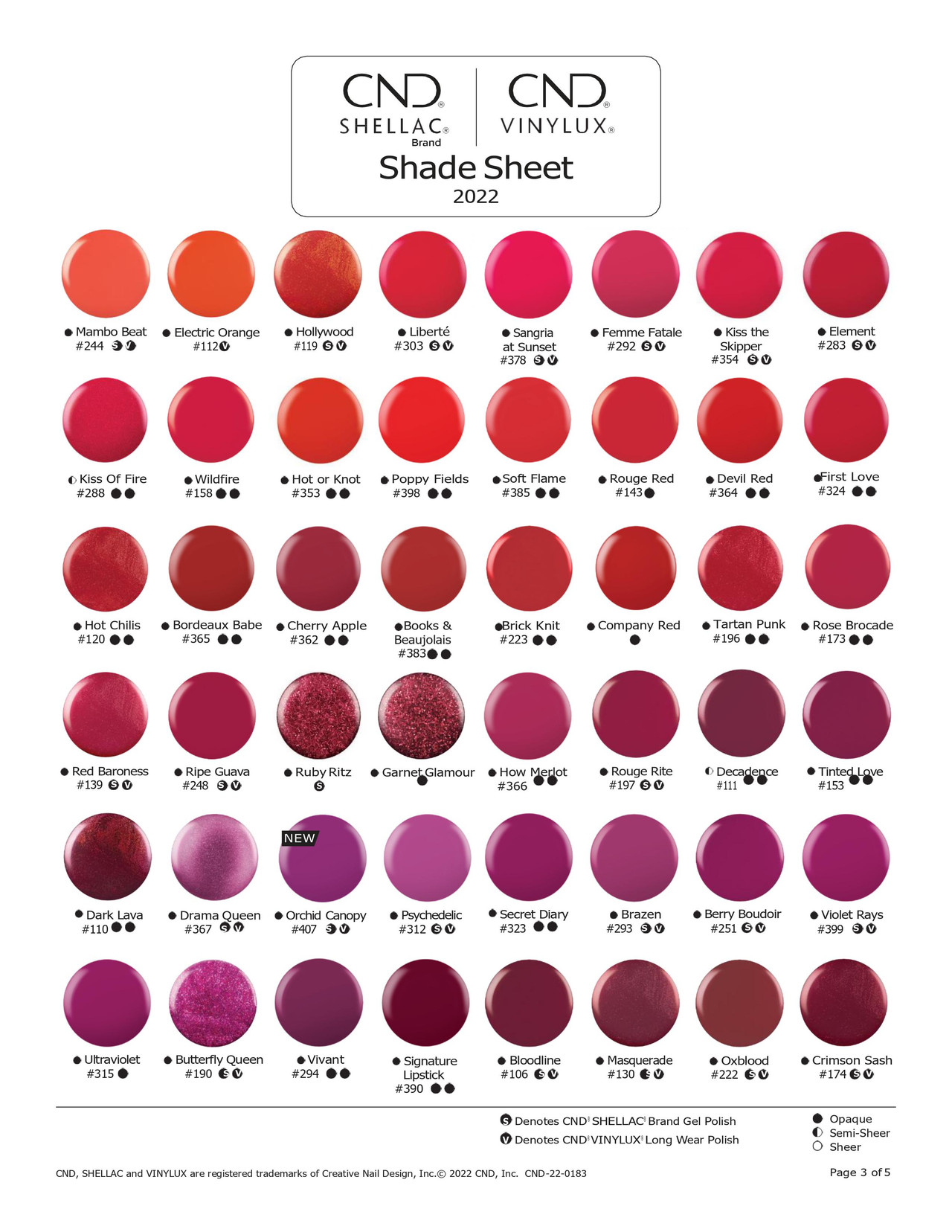 CND Shellac Gel Polish Range - Profile Salon Supplies and Education