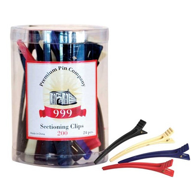 Premium Pin Company 999 Sectioning Clips 200 24pc - Profile Salon ...