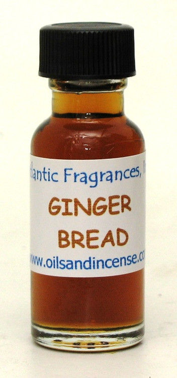 Gingerbread Fragrance Oil, 1/2 oz. bottle - Atlantic Fragrances