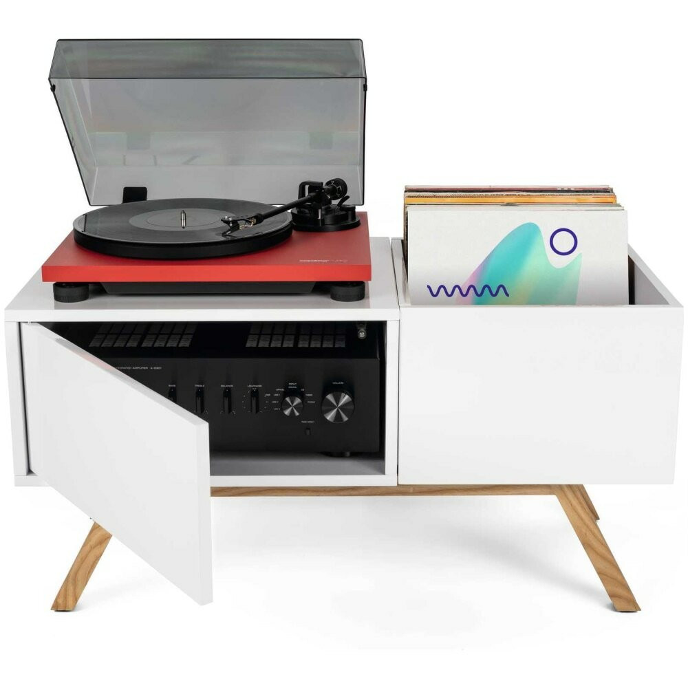 Glorious Turntable Lowboard Desk for Turntables and Vinyl | EMI Audio