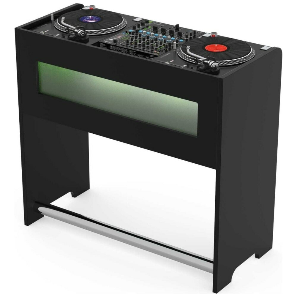 Glorious Sound Desk Pro Black Complete DJ Studio Desk | EMI Audio