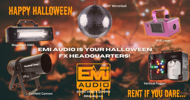 Audio, video, DJ & lighting sales, rentals, installation & repair, New ...