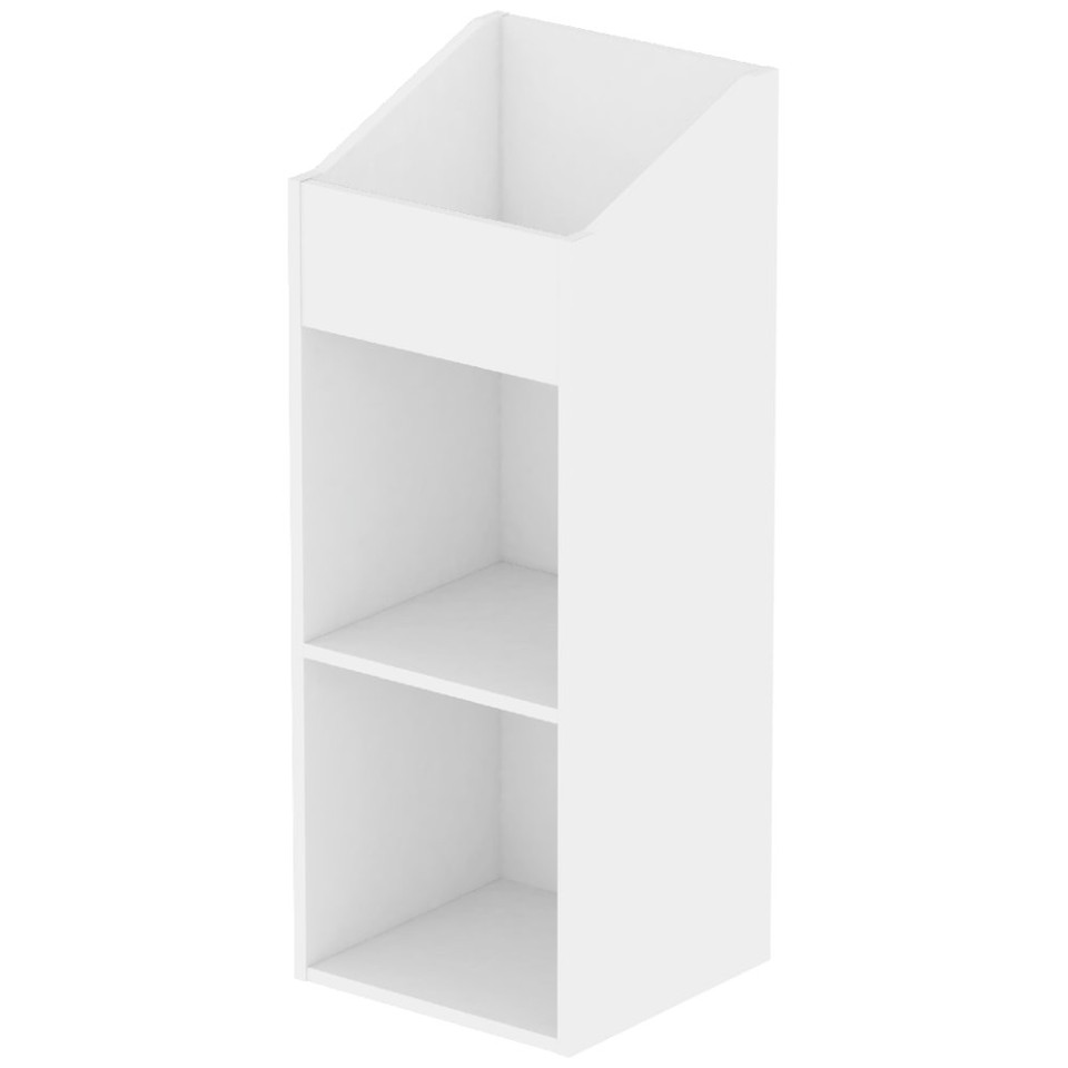 Glorious Record Rack 330 White Two-Piece Vinyl Station for Storing up ...