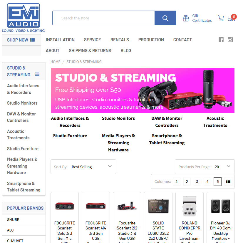2020 Wrap up: The launch of our e-commerce site! - EMI Audio
