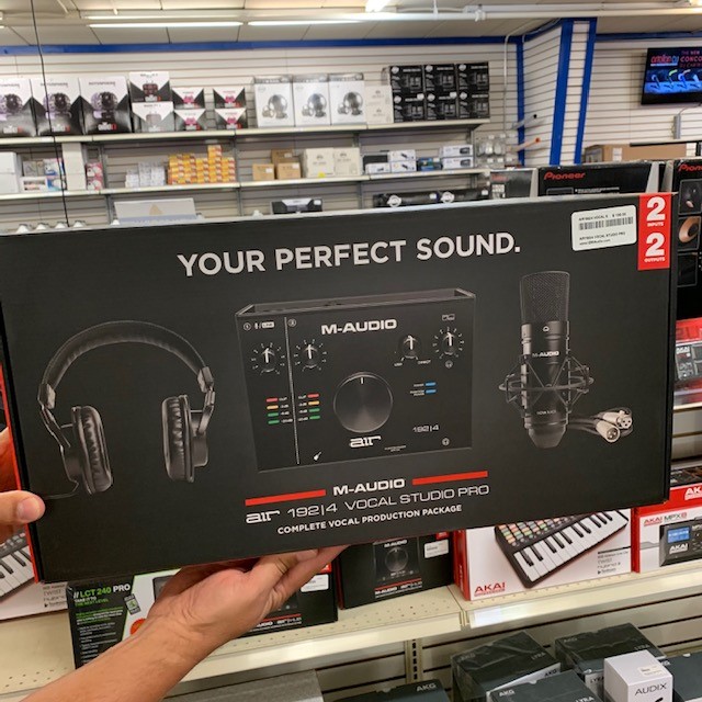 M-Audio: From USB hubs to monitors to midi interfaces to vocal studios ...