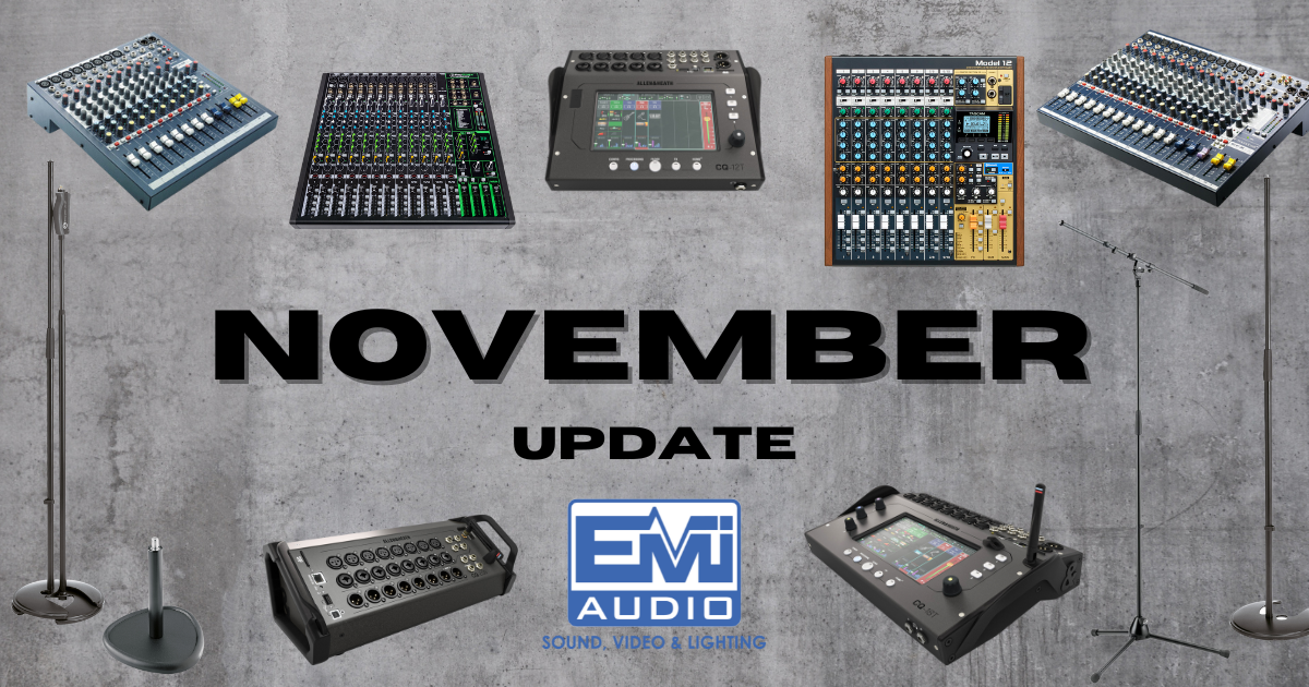 November 2023 Update - EMI Audio