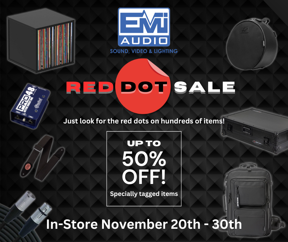 RED Dot Sale Starts November 20th! - EMI Audio