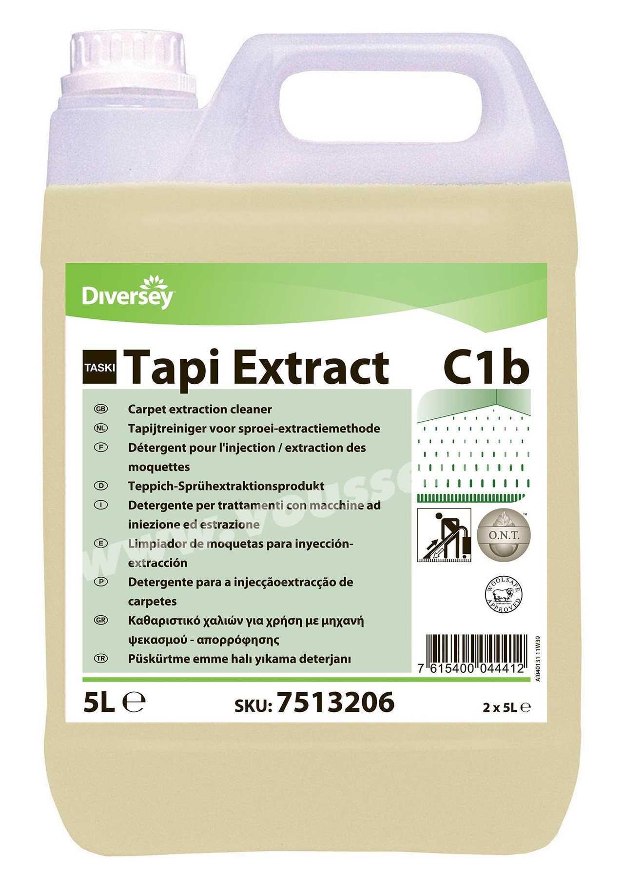 Taski Tapi Carpet Extraction 5Ltr - Cleaning Supplies WA