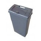 Sanitary Bin 25L Dark Grey - Cleaning Supplies WA