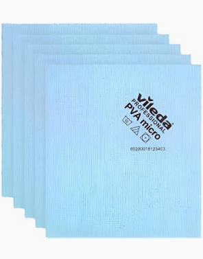 Vileda PVA Cloth (Blue) PKT 5 - Cleaning Supplies WA