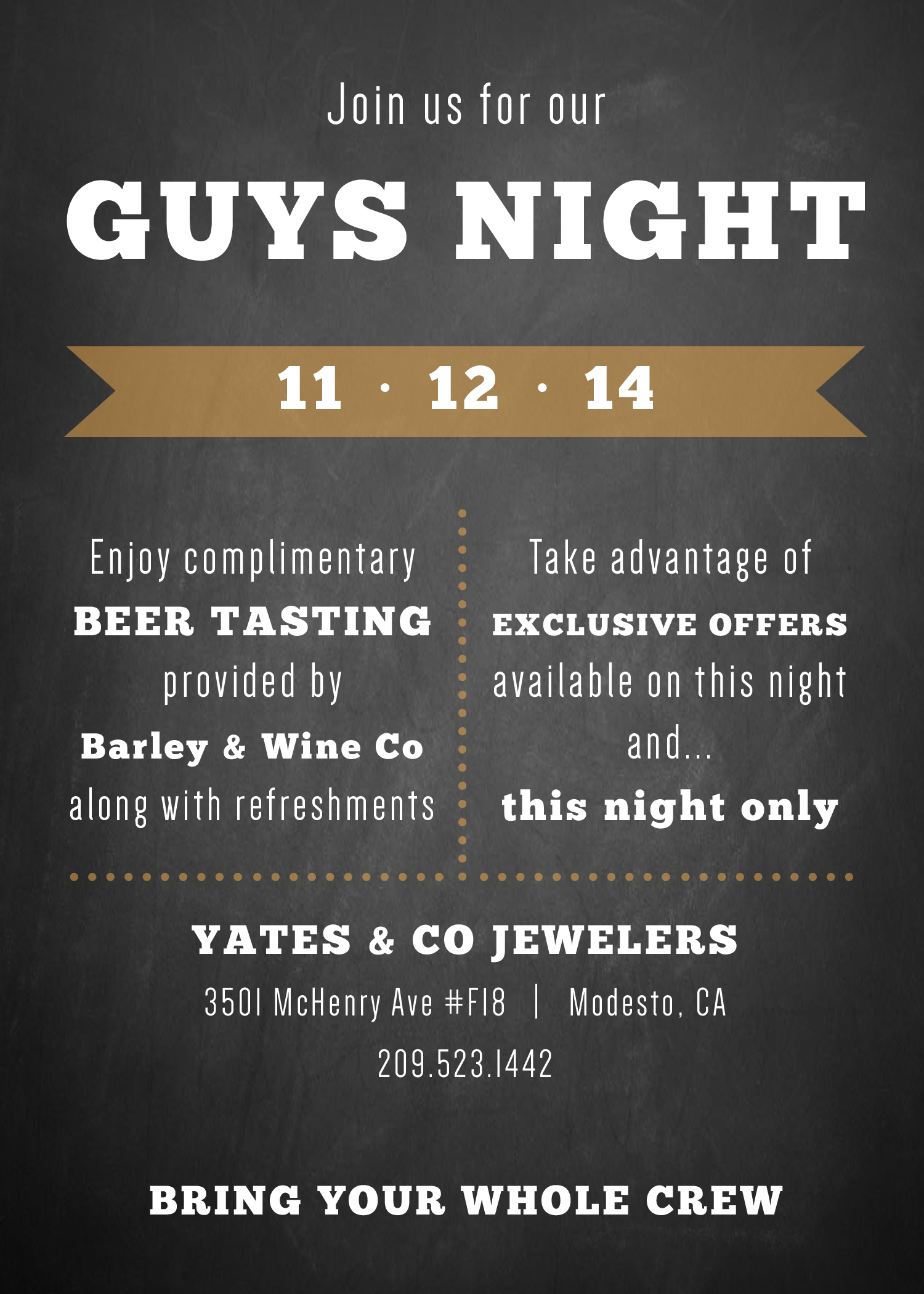 Guys Night - November 2014