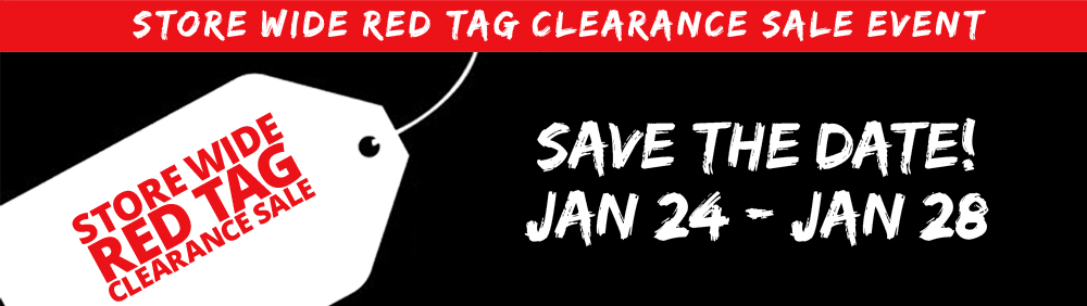 2017 Store Wide Red Tag Clearance Sale