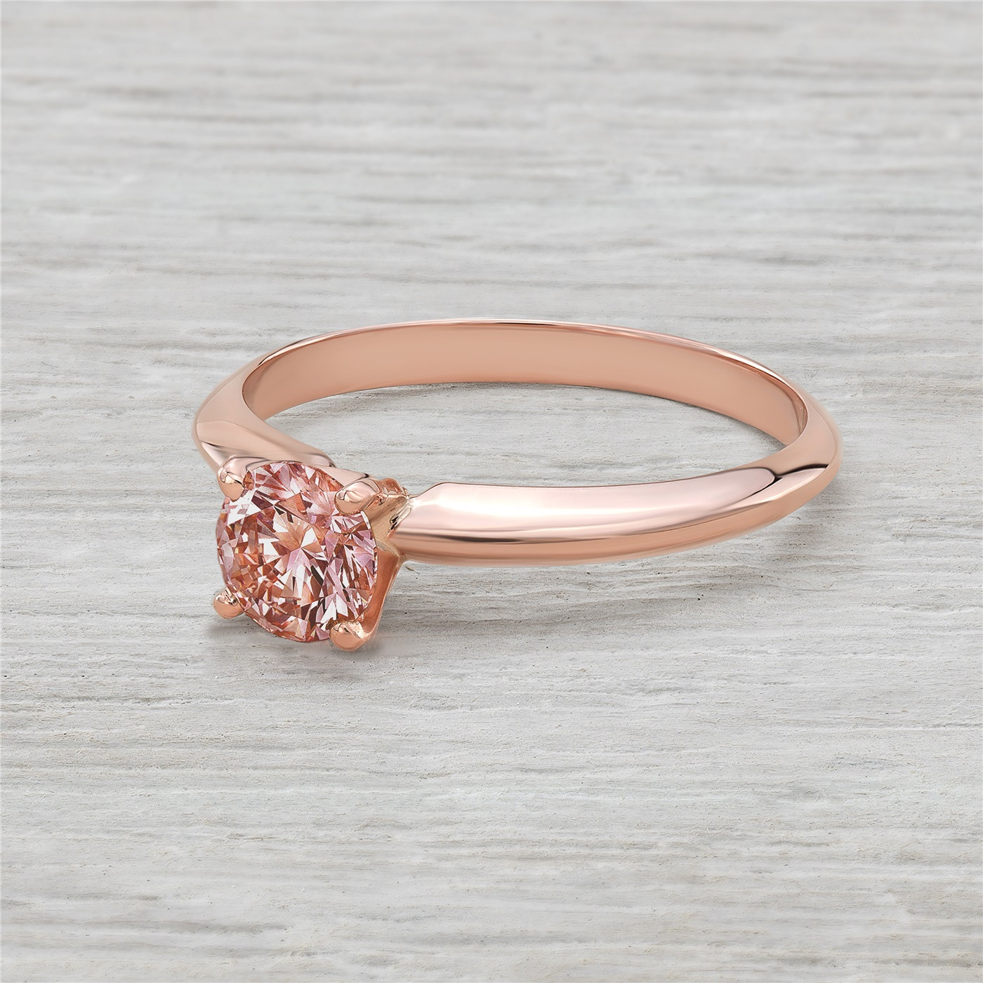 Lab Created Pink Rings, Earrings and Necklaces - Lab Grown Pink Diamonds
