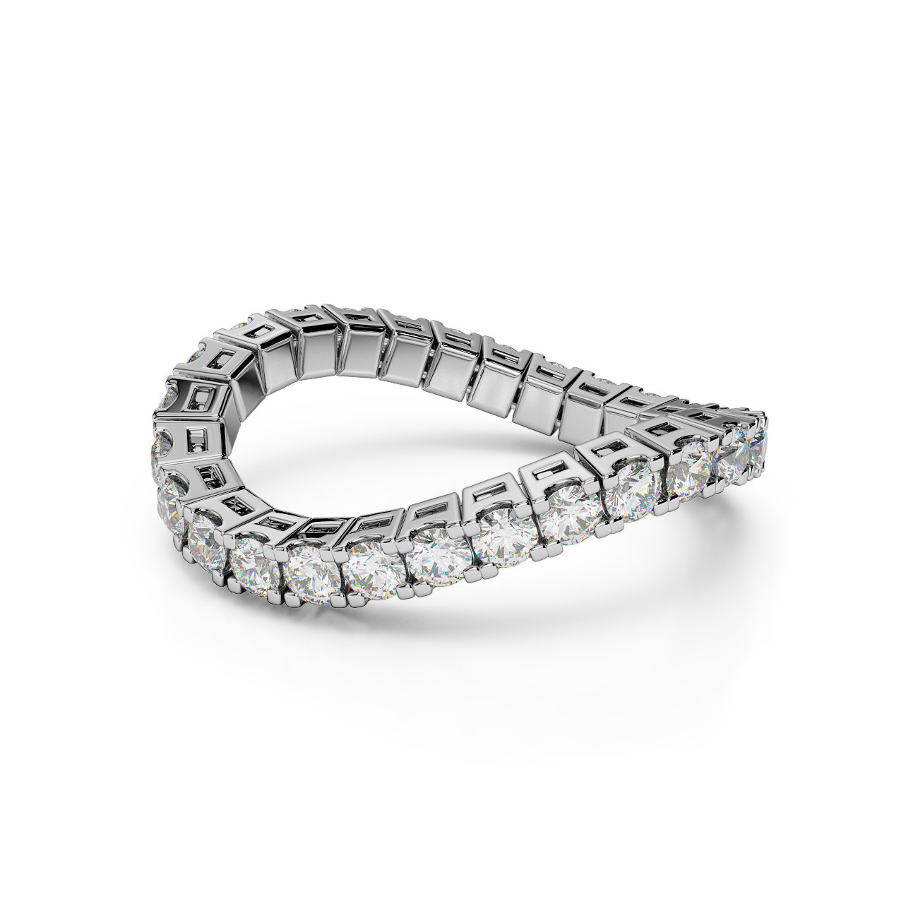 Brevani Diamond Stretch Ring