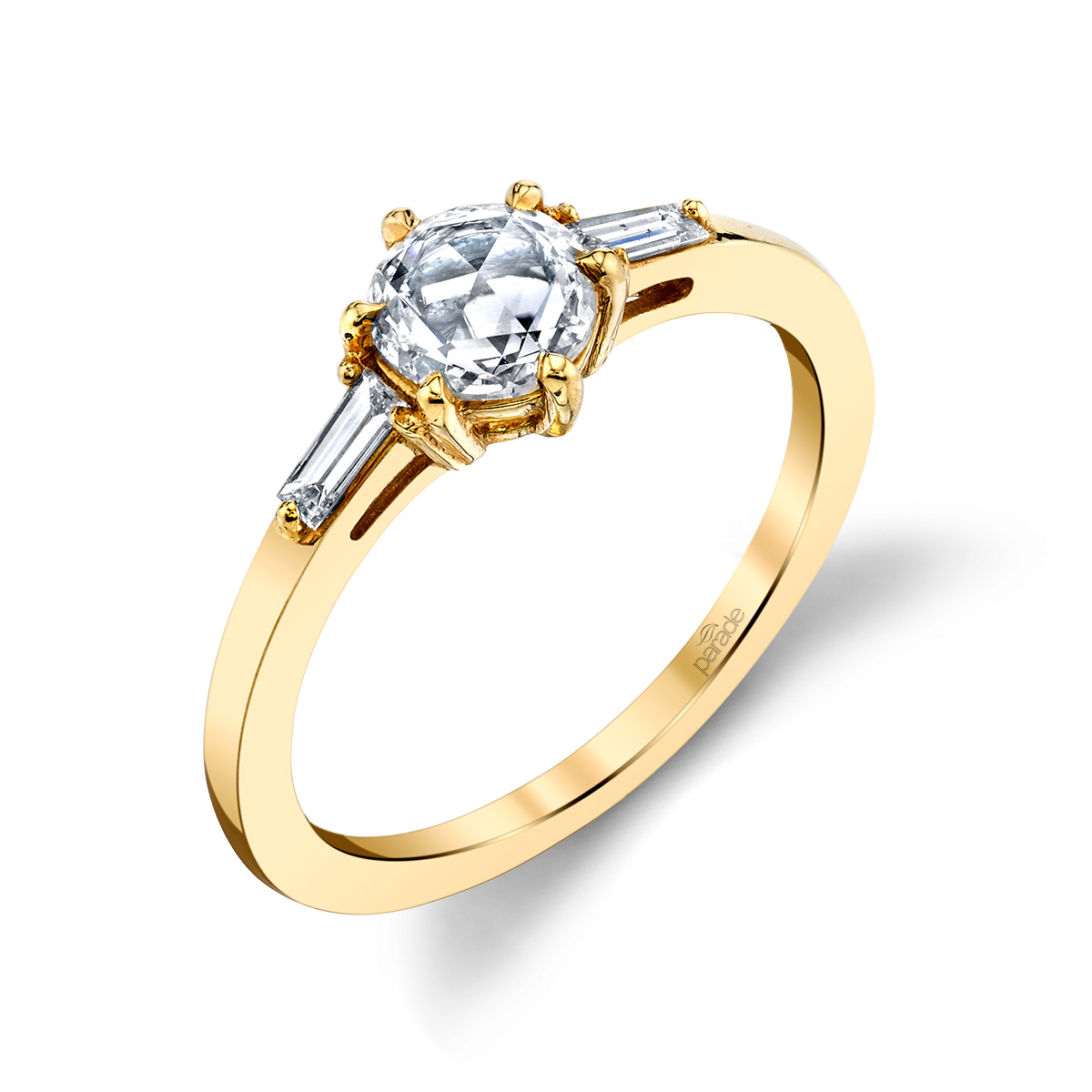 Lumiere Bridal Diamond Modern Engagement Ring by Parade