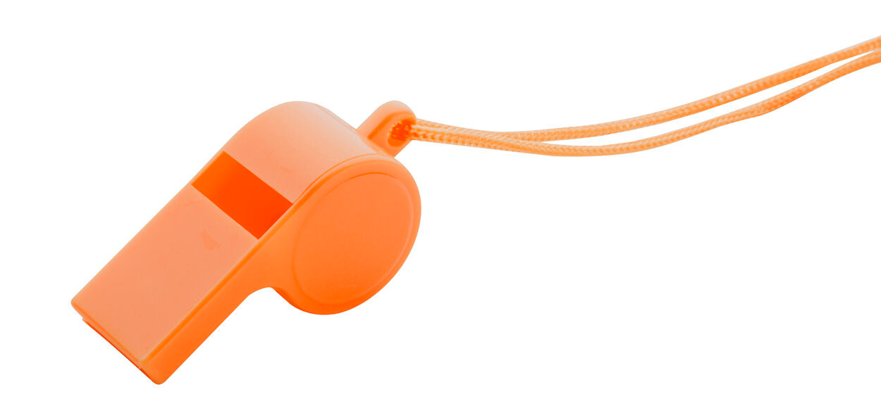 Logózott "Claxo" síp (AP810376) reklámajándék - zefi.hu