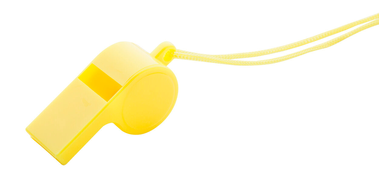 Logózott "Claxo" síp (AP810376) reklámajándék - zefi.hu