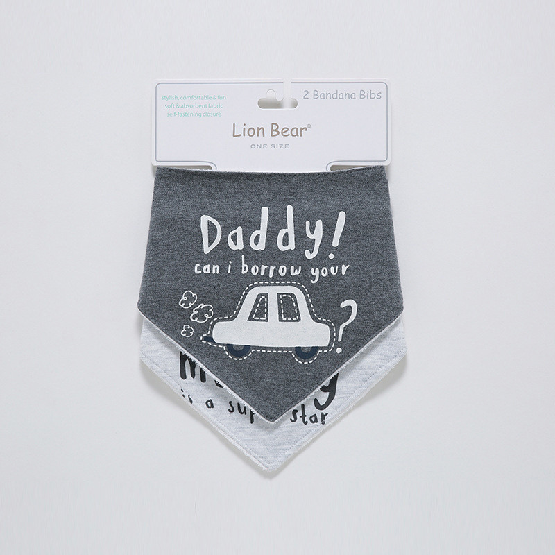 Get Amazing Triangle Shaped Cotton Bib For Babies | MinnieMe
