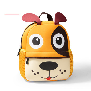 Neoprene Cute Dog School Bag for Baby Boys & Girls