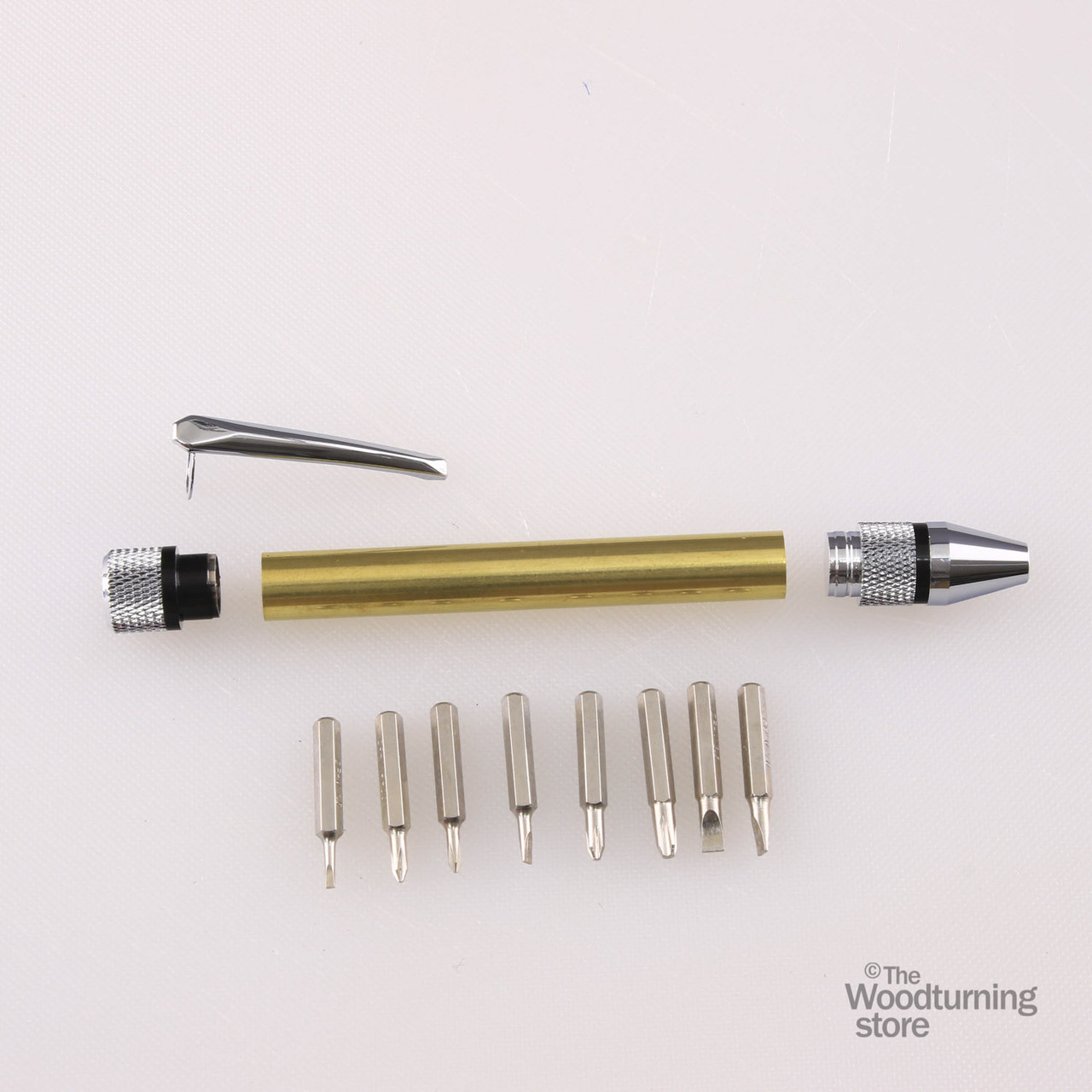 Legacy Multi Tool Pen Kit - Chrome - The Woodturning Store