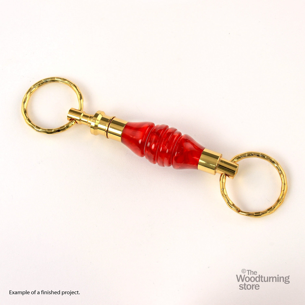 Legacy, Detachable Key Chain Kit, Gold - The Woodturning Store