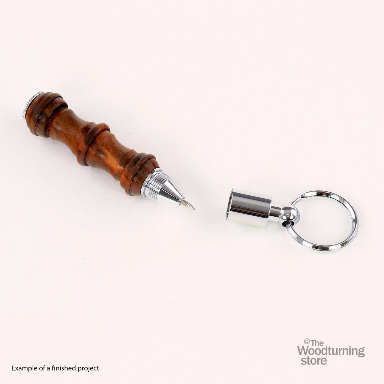 Legacy, Portable Key Chain Pen Kit, Chrome - The Woodturning Store
