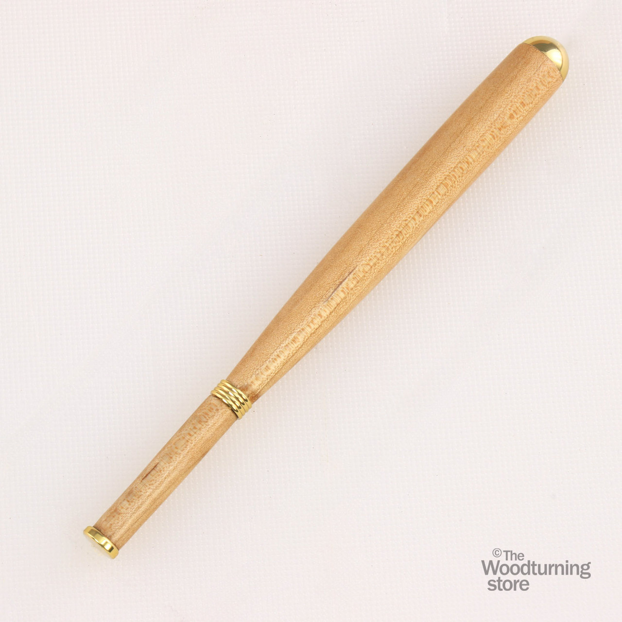 Legacy, Fancy Baseball Bat Pen Kit, Gold - The Woodturning Store